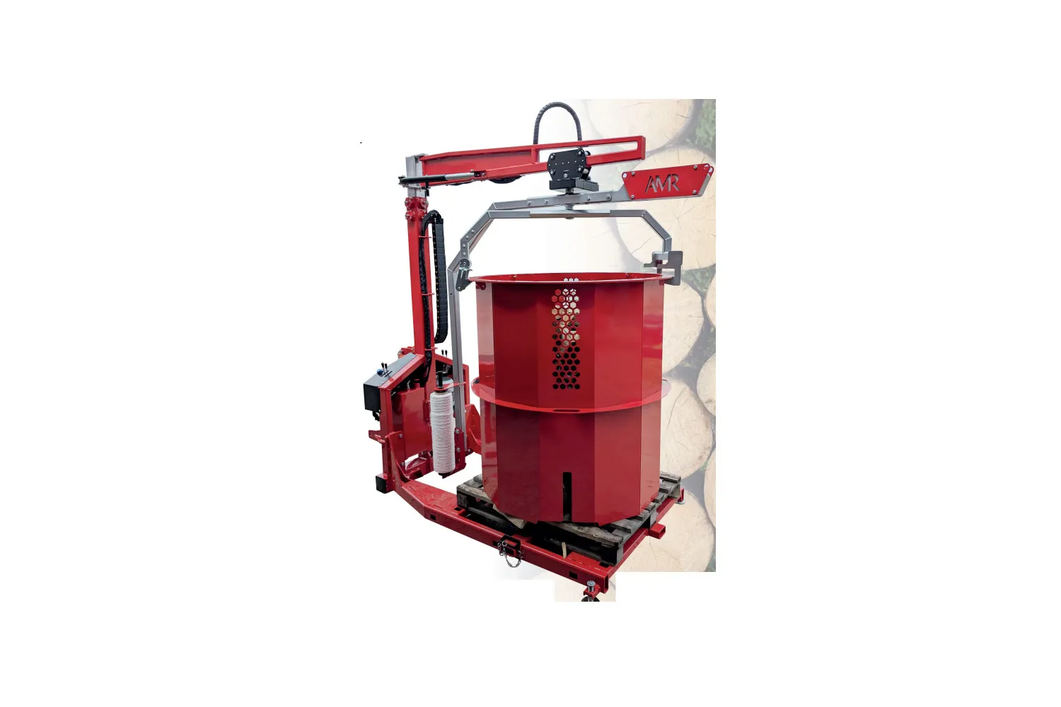 Utilaj prelucrare lemn -Troliu mecanic 4.5 tone Tajfun- MAVI