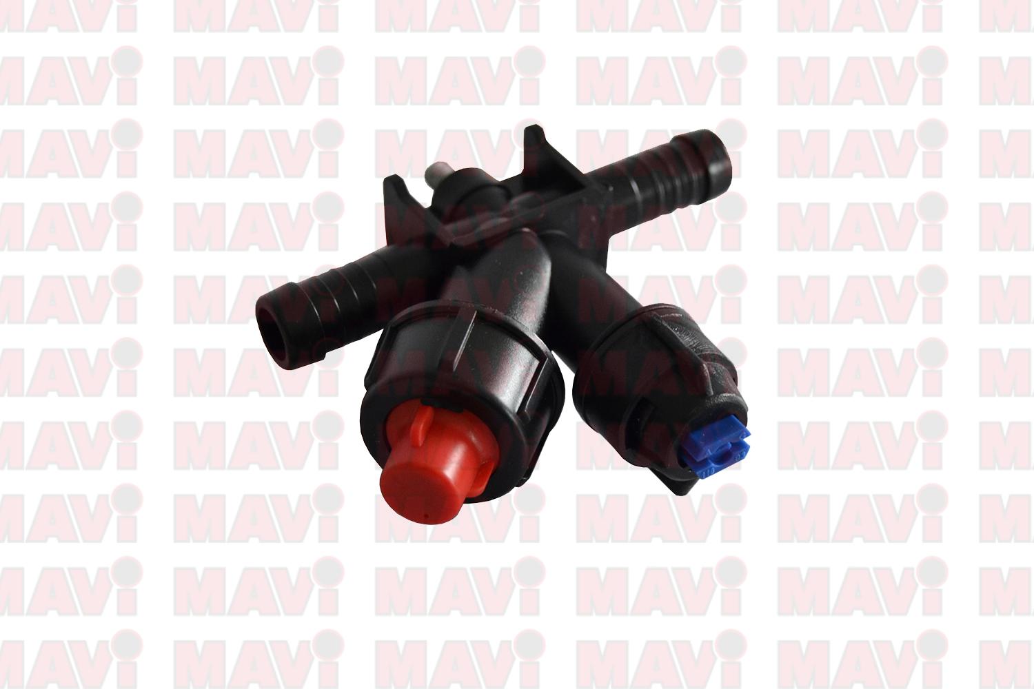 Accesorii implemente agricole-Stropitor 1 diuza Erbicidator-MAVI